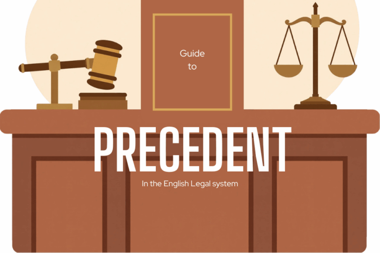 Precedent in the English legal system | LawTeacher.net